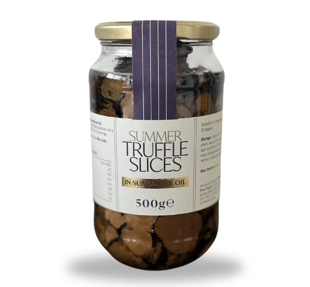 Black Summer Truffle Slices 500g | Edesia Fine Foods